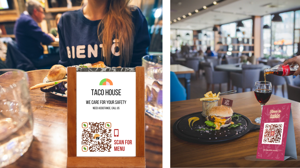 QR Code Menu Builder for Restaurants: Try Menu QR Codes for free | Uniqode