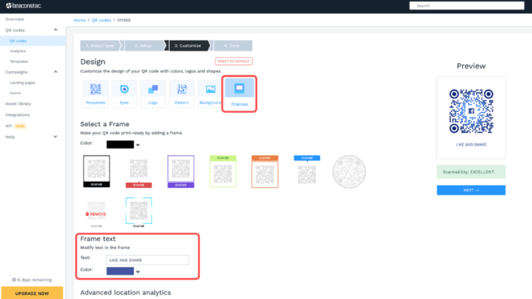 Generate QR Codes with Text Below: Create QR Code CTA