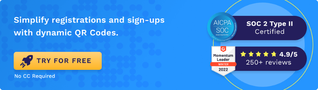 Simplify User Sign-Ups with QR Code Registration