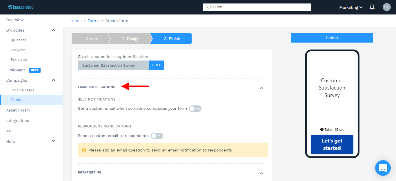 Uniqode's QR Code Form: Collect Responses and Generate Leads