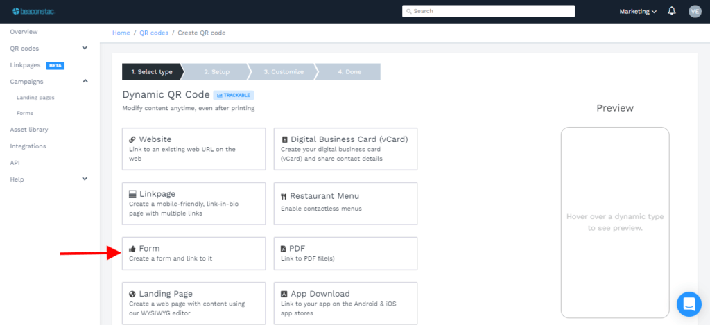 Uniqode's QR Code Form: Collect Responses and Generate Leads