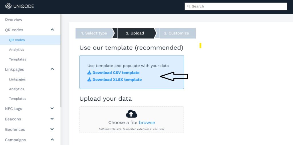 Bulk QR Code Generator: How to Create Bulk QR Codes in 5 steps | Uniqode