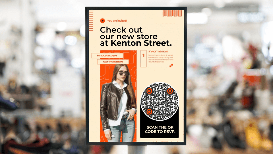 How to Create a QR Code Signage for Your Business