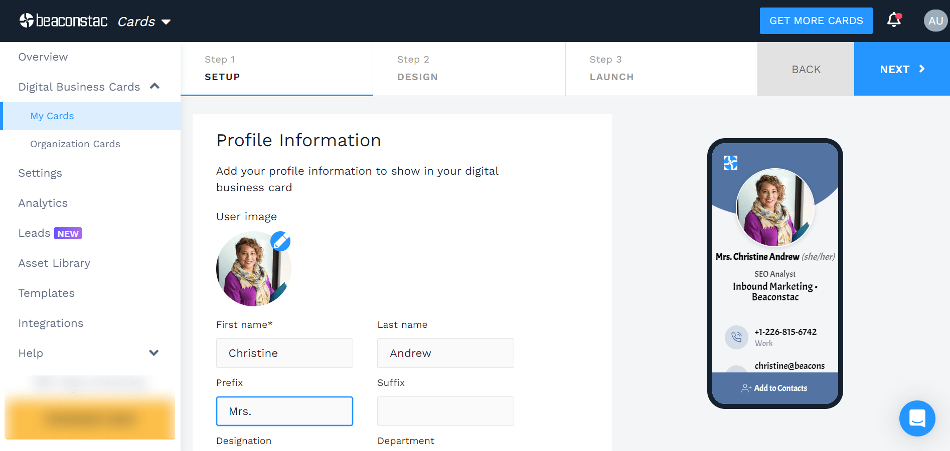 The Simplest Guide to Updating Digital Business Cards