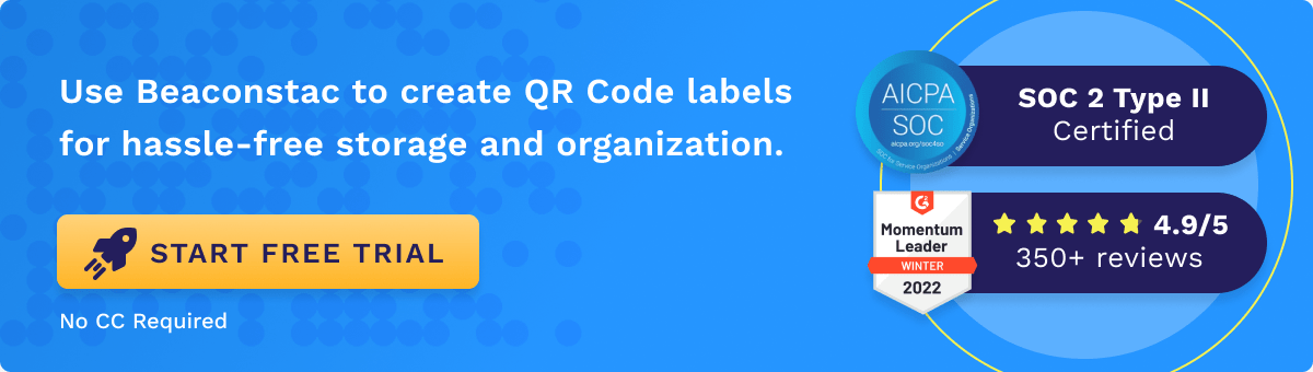 Improve & Ease Storage Management with Organization QR Codes