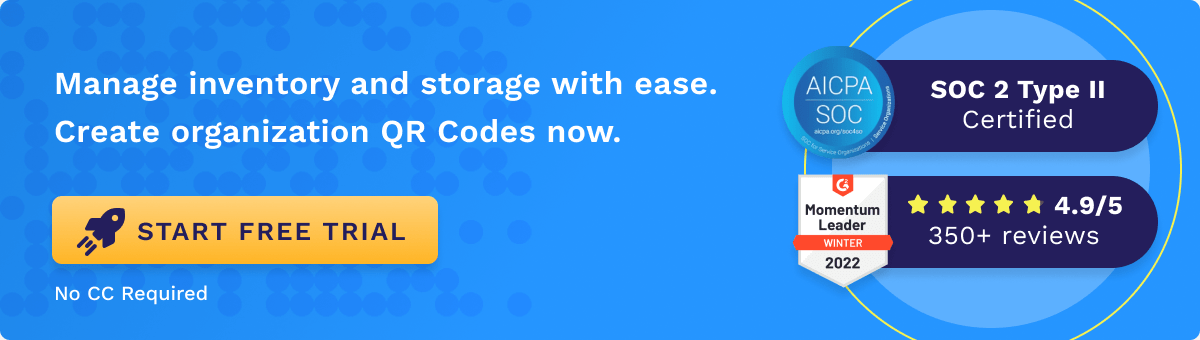Improve & Ease Storage Management with Organization QR Codes