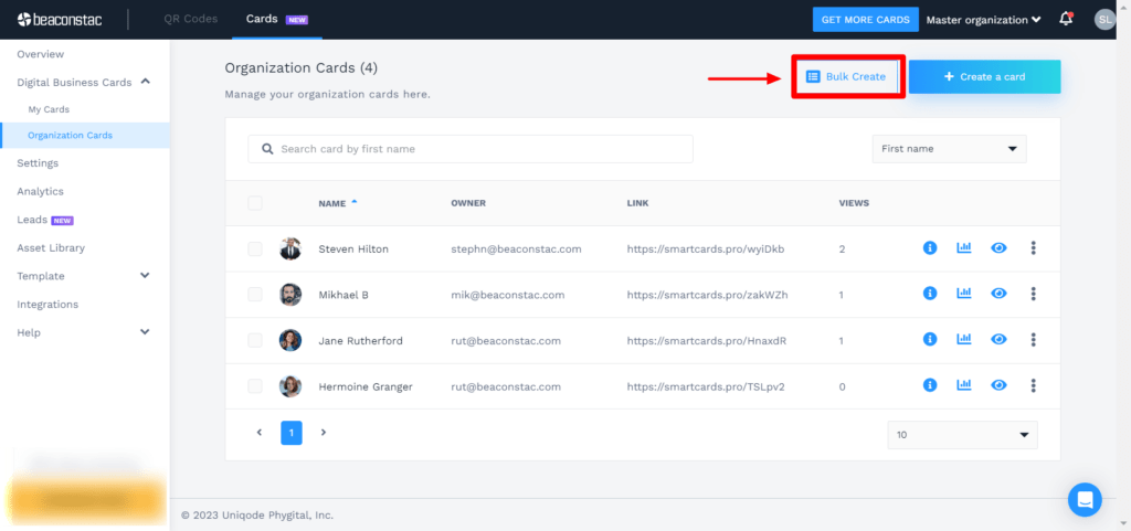 Enable Two-Way Contact Sharing for Your Team's Digital Business Cards