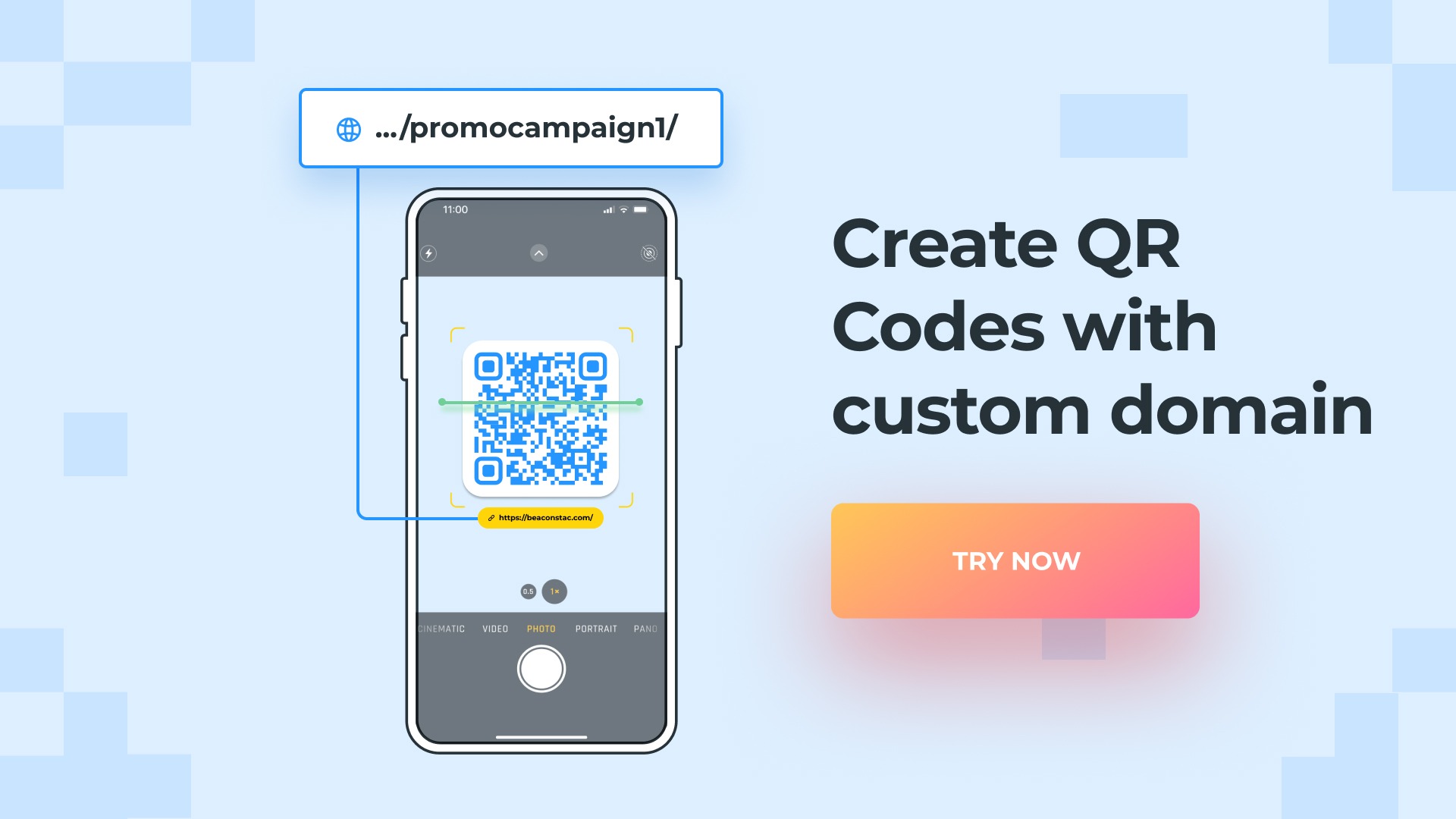 QR Codes with Custom Domain: Improve Branding and Boost Conversion