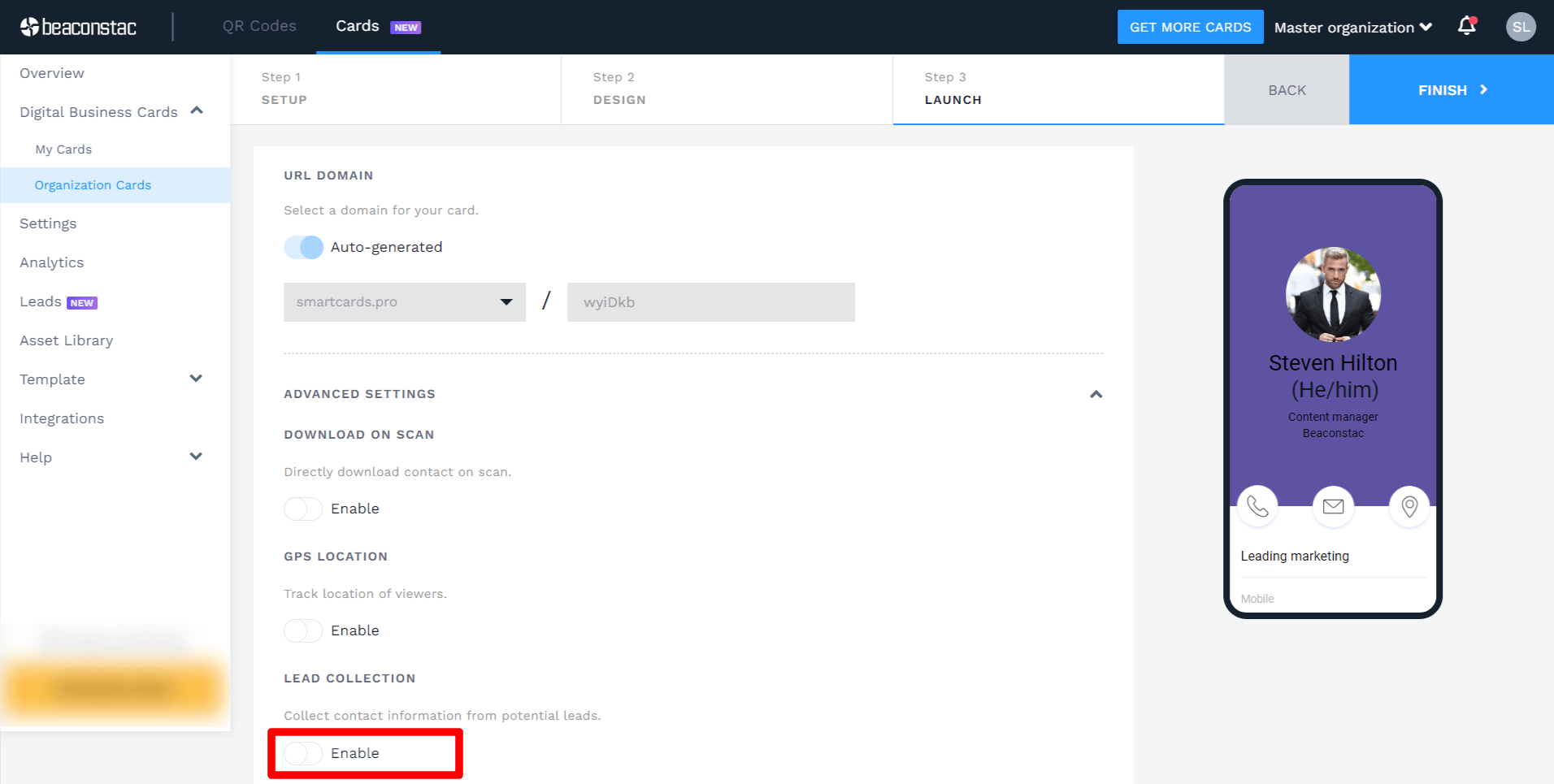 Enable Two-Way Contact Sharing for Your Team's Digital Business Cards