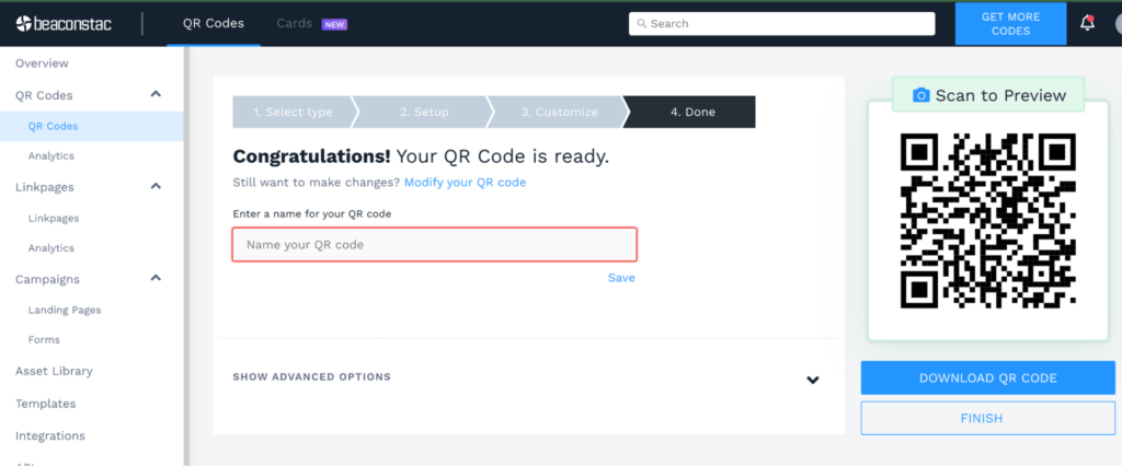 How to Create a QR Code for a Document