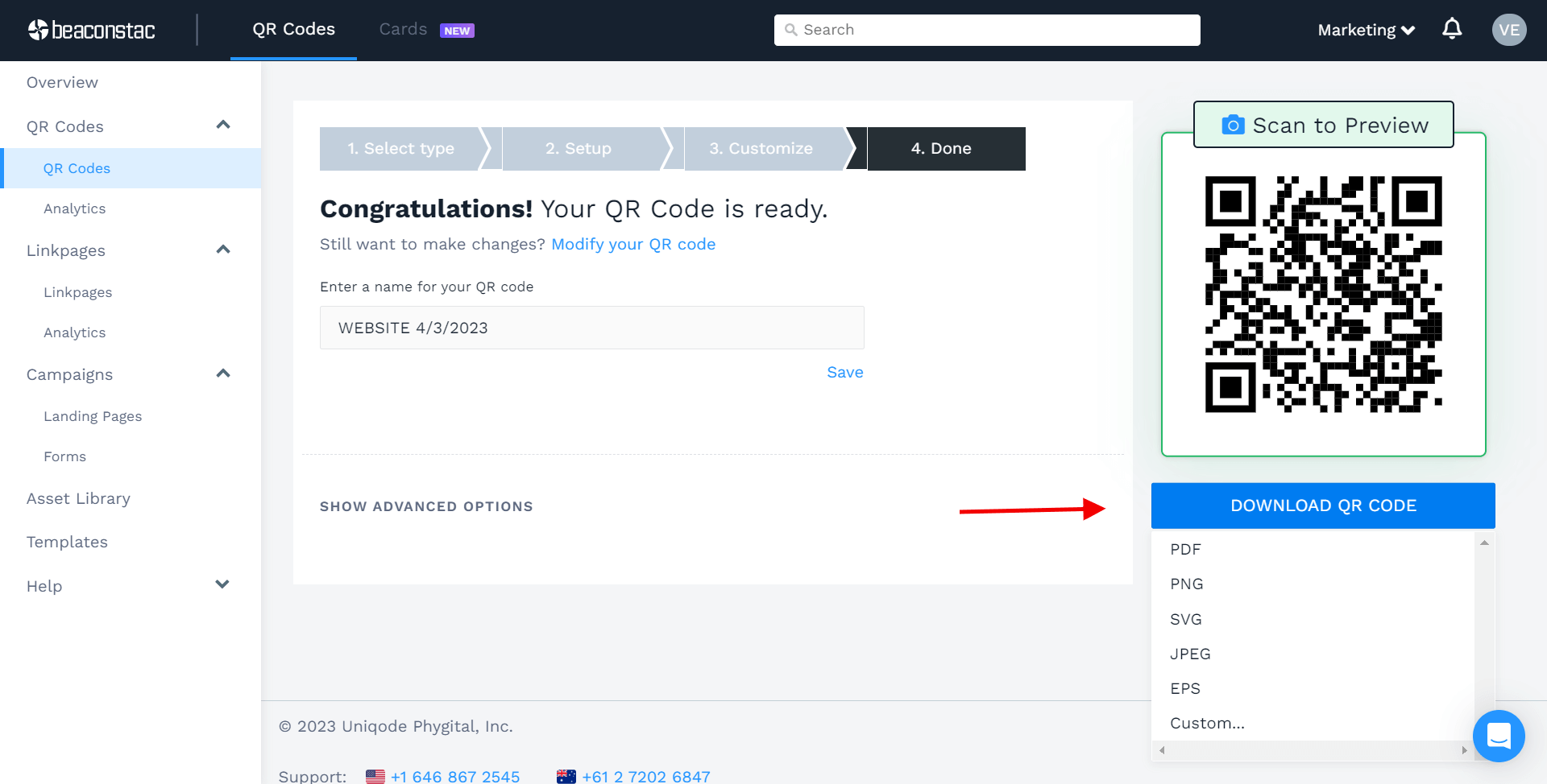 How to Create a QR Code to Download a File