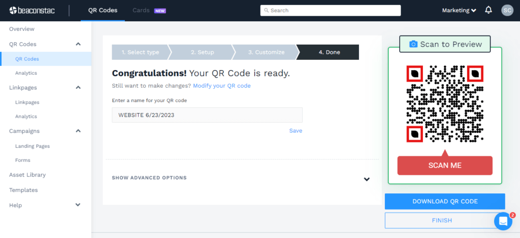 How to Create a Custom QR Code for Print