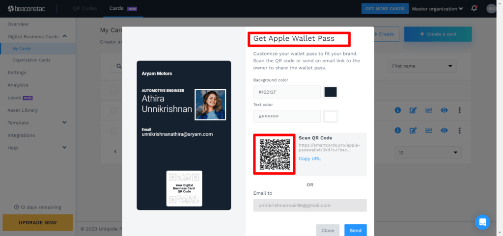 How to Create and Share a Digital Business Card for Apple Wallet