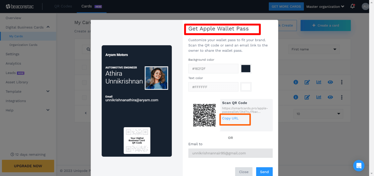 How to Create and Share a Digital Business Card for Apple Wallet