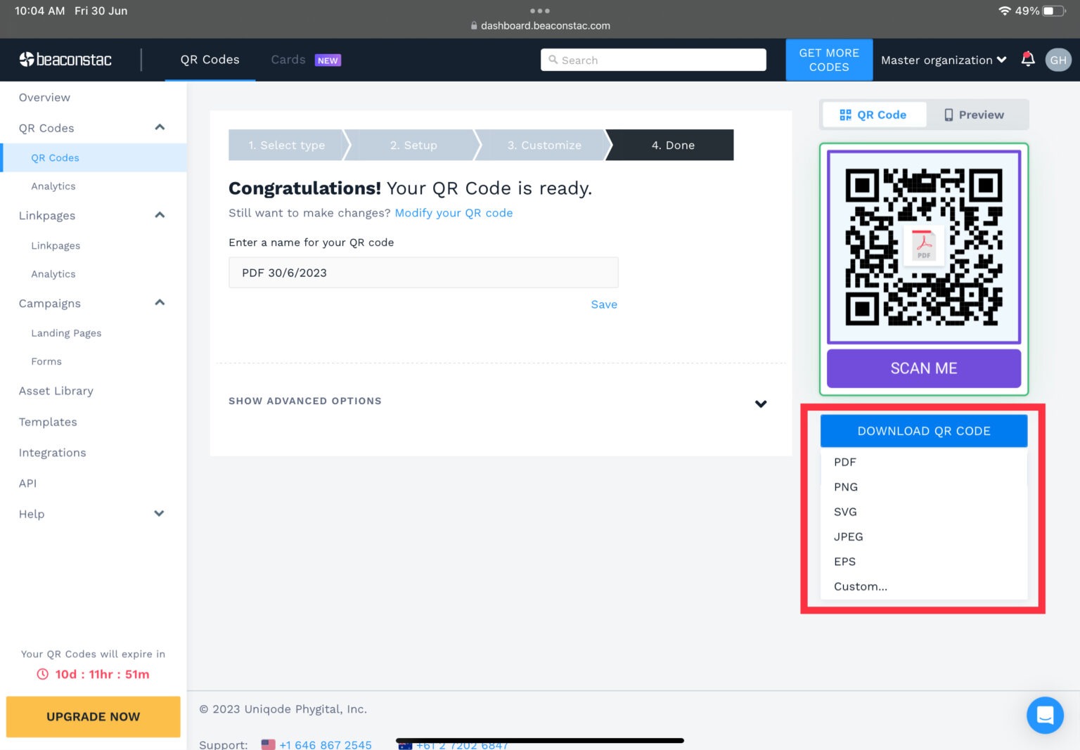 How to Make a QR Code Link to a PDF