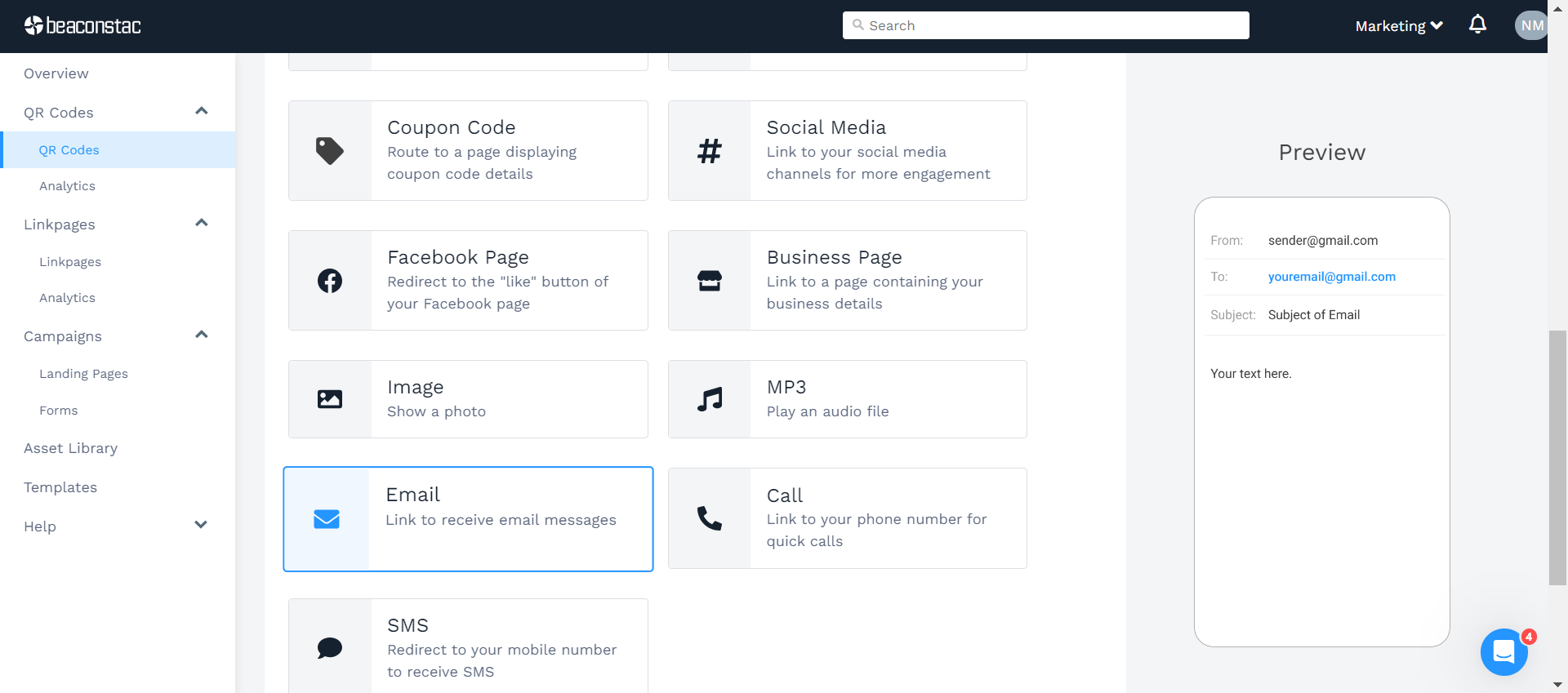 How to Make a QR Code Link to Email