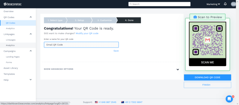 How to Make a QR Code Link to Email