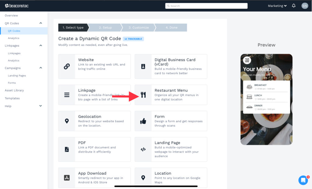 How to Create a Free QR Code for Menu