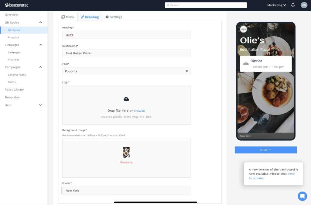 How to Create a Free QR Code for Menu
