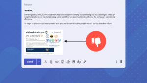 Optimizing CFO Email Signatures with Digital Business Cards