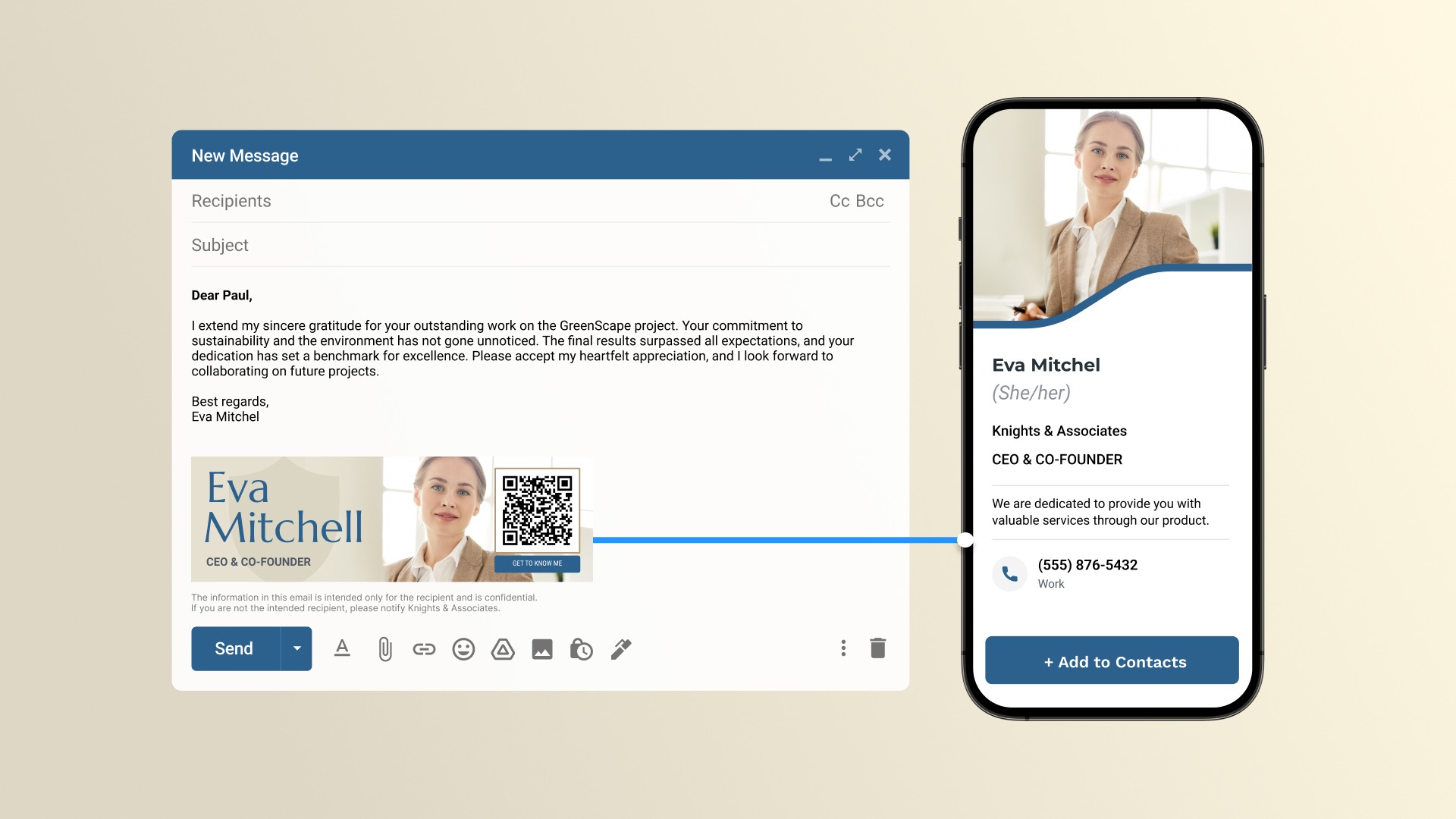 Digital Business Cards in CEO Email Signatures: 5 Key Benefits