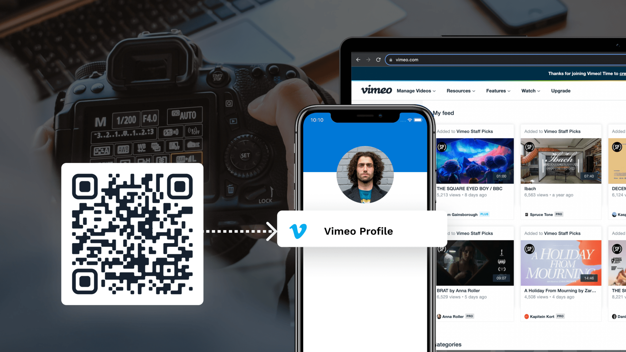 How to Create a QR Code for Vimeo Video