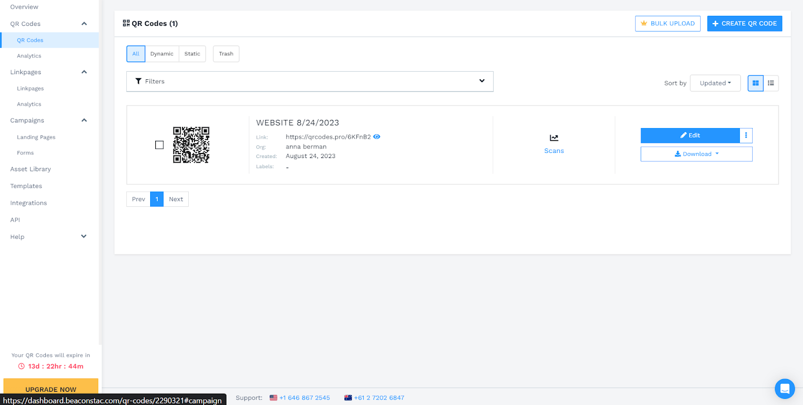 Edit Existing QR Codes Online in 3 simple steps: Learn How