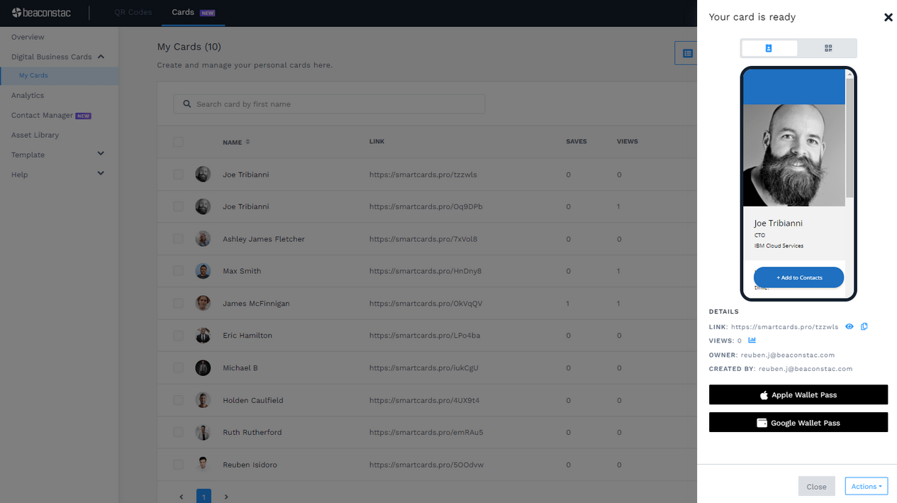 How To Make Digital Business Cards for Interactive Networking