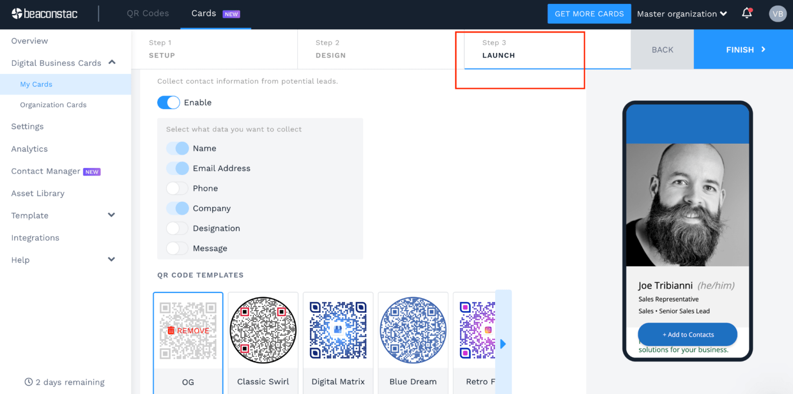 How To Make Digital Business Cards for Sales Professionals