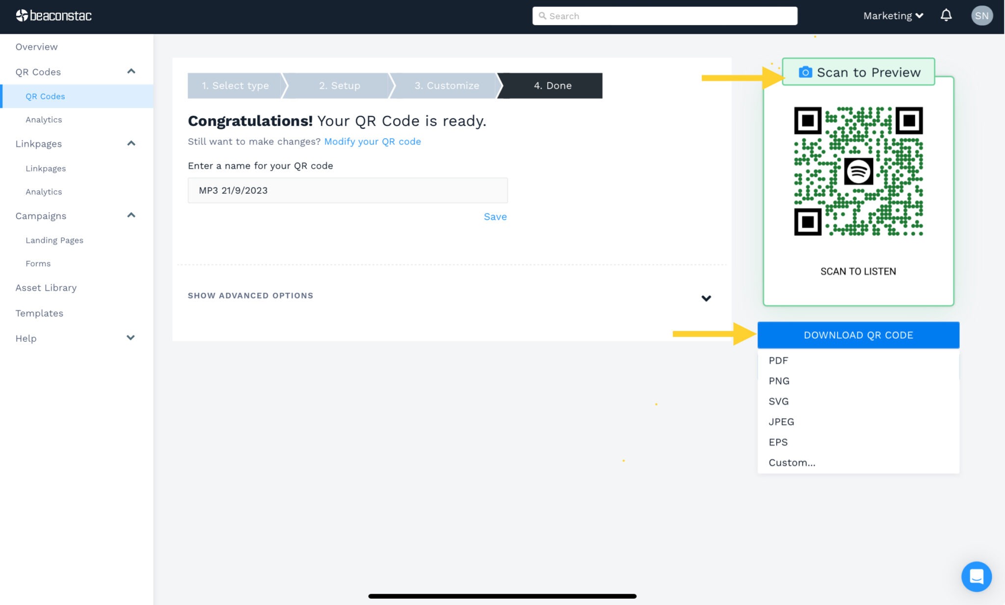 How To Make a QR Code for a Podcast [+FAQs] | Uniqode