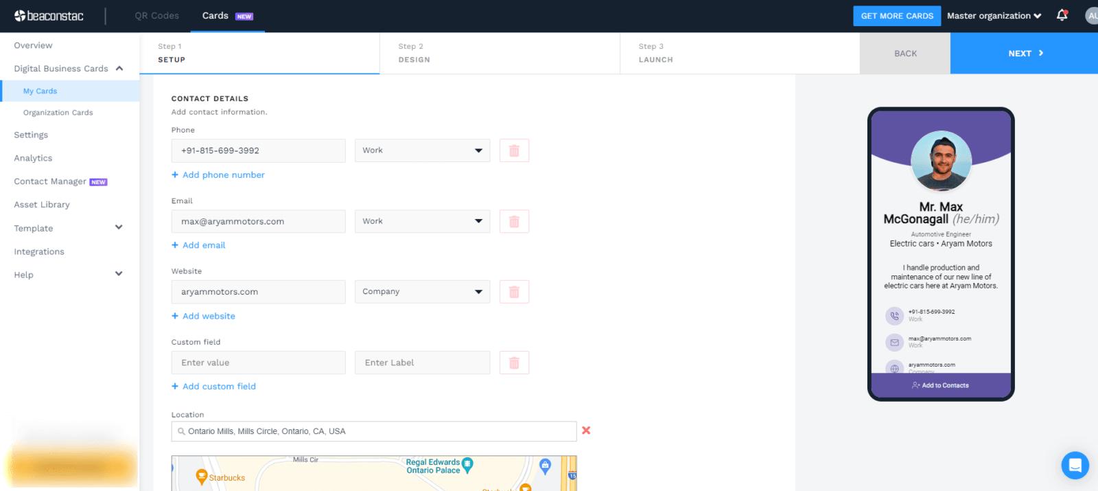 How To Create a Digital Business Card for Lead Collection