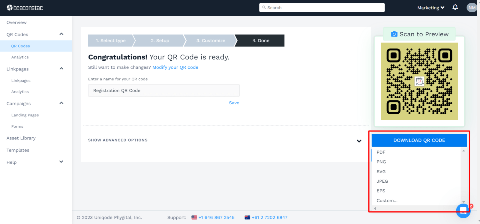 How To Create a QR Code with a Colored Background