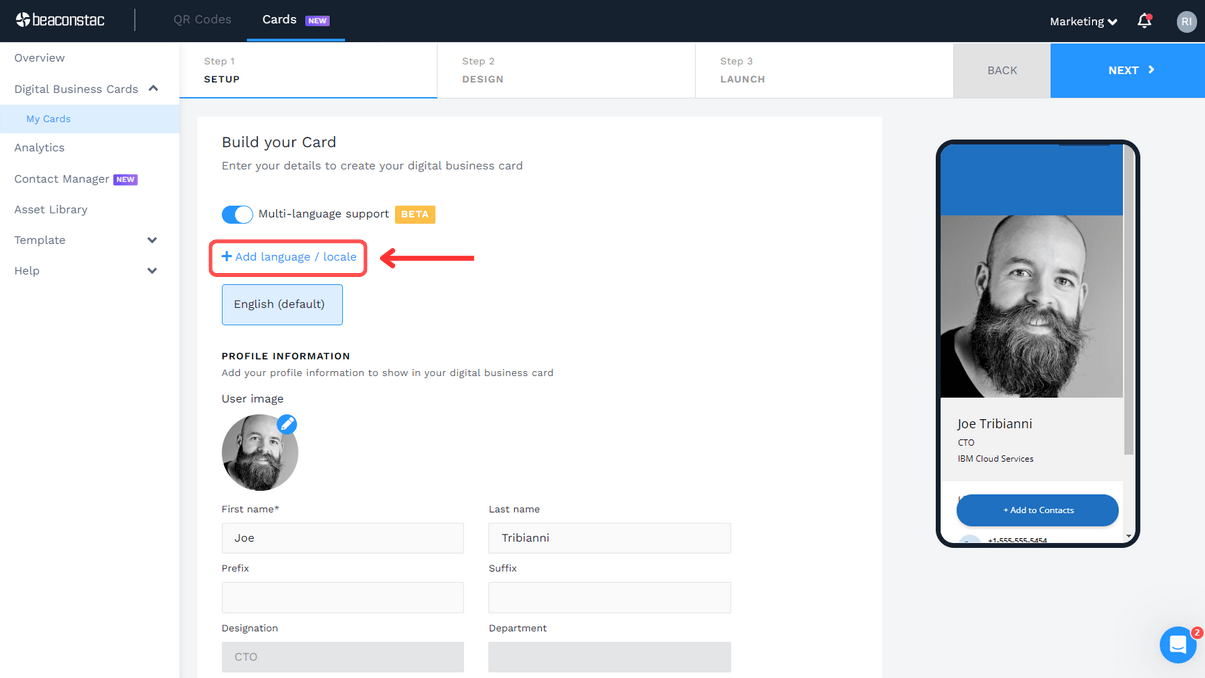 How To Create Multi-Language Business Cards