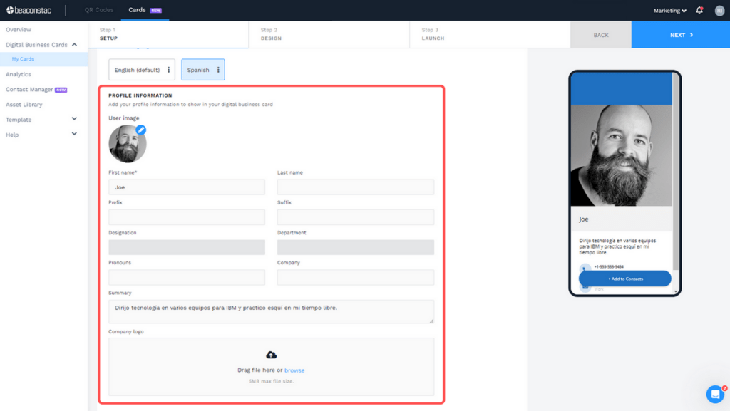 How To Create Multi-Language Business Cards