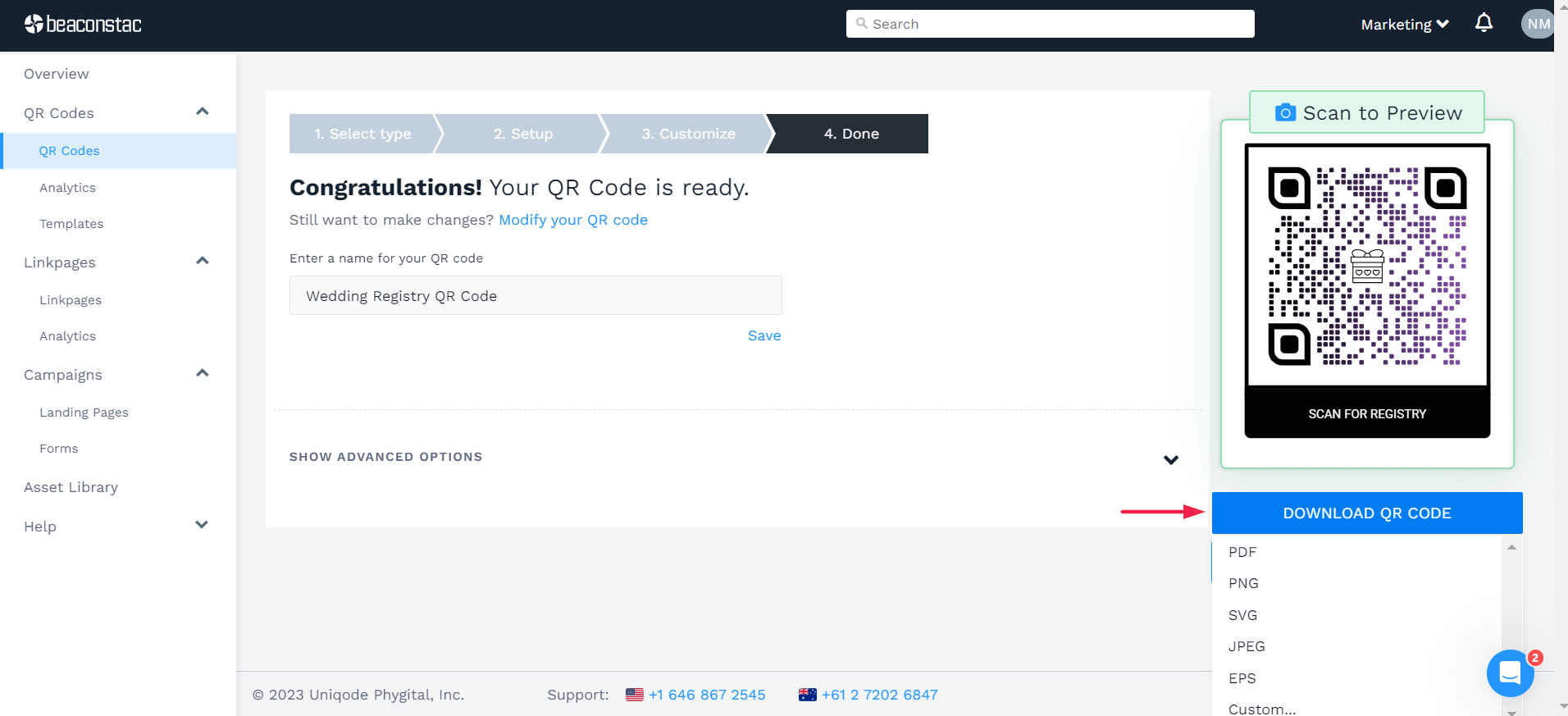 How To Create a QR Code for a Wedding Registry