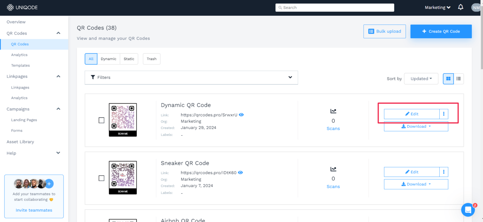 The Simplest Way To Redirect An Existing QR Code