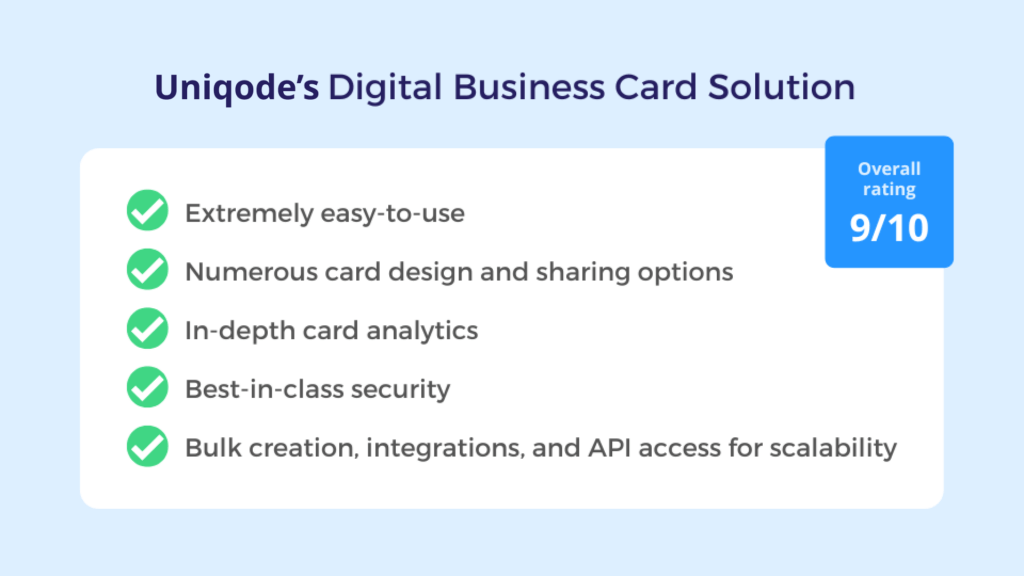 The 6 Best Digital Business Card Solutions in 2025 [Updated]
