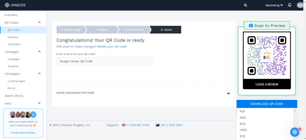 How to Create a QR Code for Google Review & Drive More Sales
