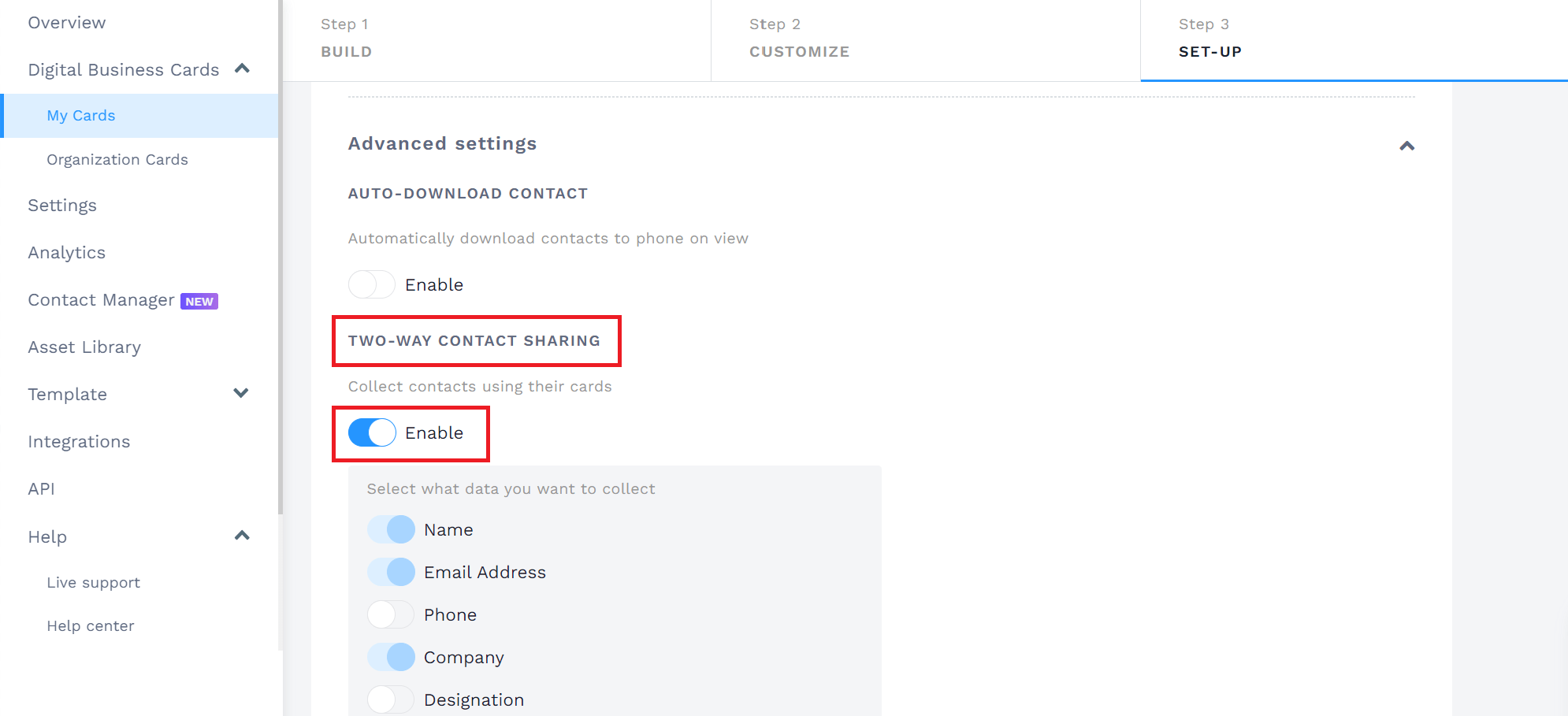 How To Share a Digital Business Card on WhatsApp