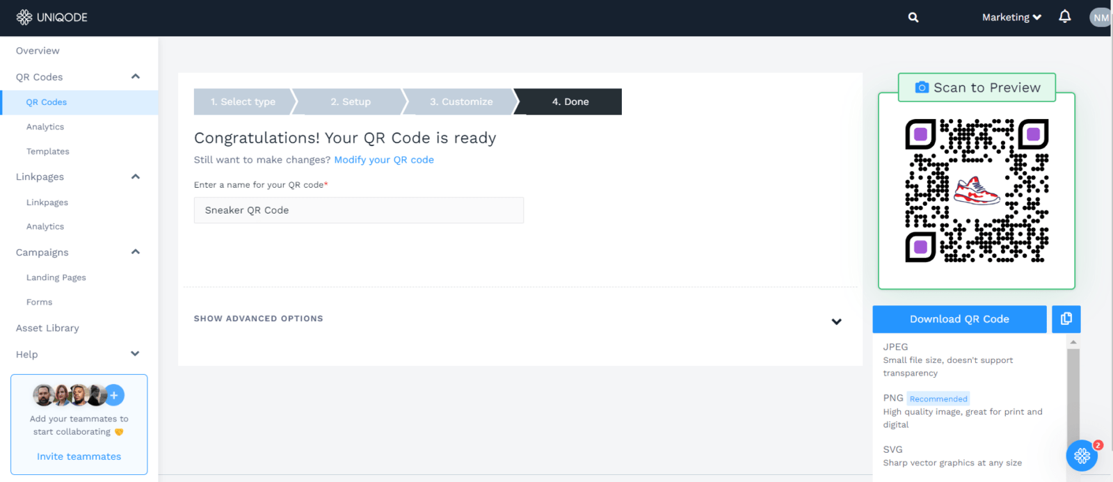 Sneaker QR Codes: Find Your “Footing” with QR Code Marketing