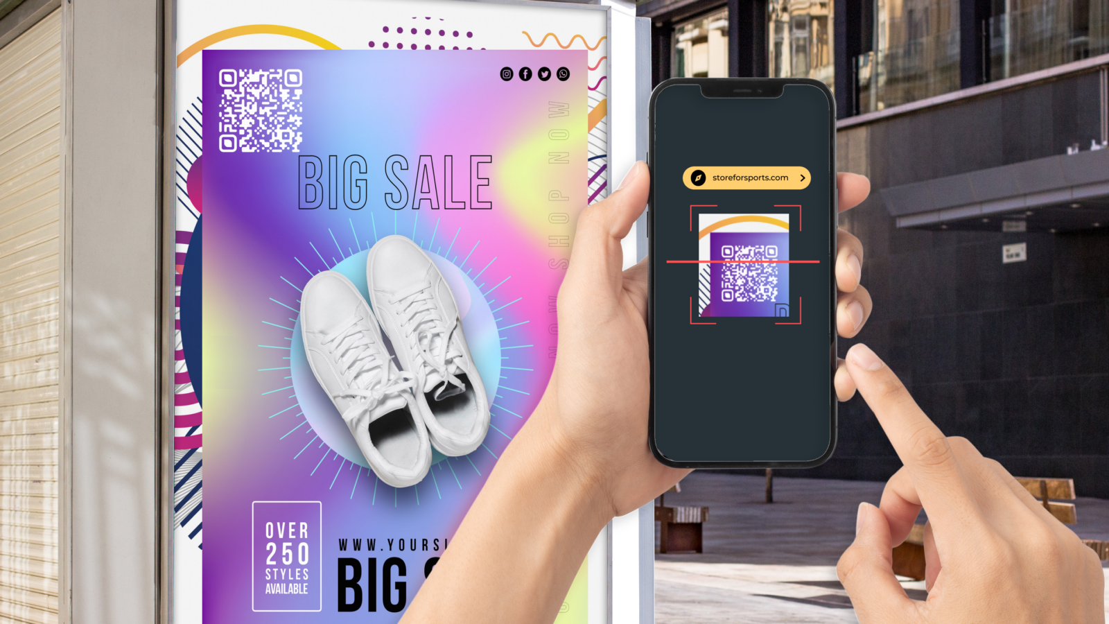 Sneaker QR Codes: Find Your “Footing” with QR Code Marketing