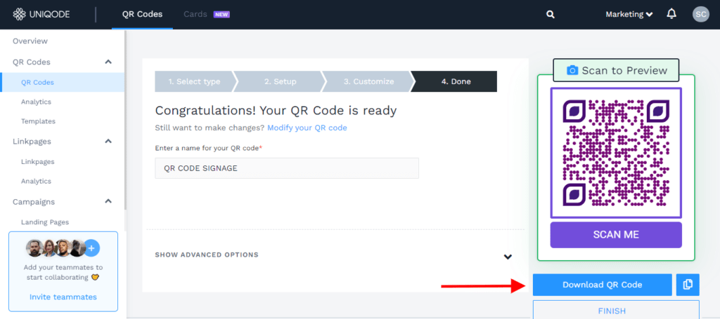 How to Create a QR Code Signage for Your Business