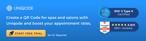 QR Codes For Salons & Spas: How To Create & Improve Experience