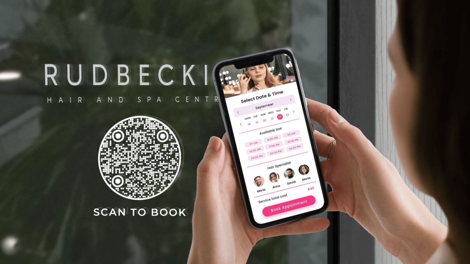 QR Codes For Salons & Spas: How To Create & Improve Experience