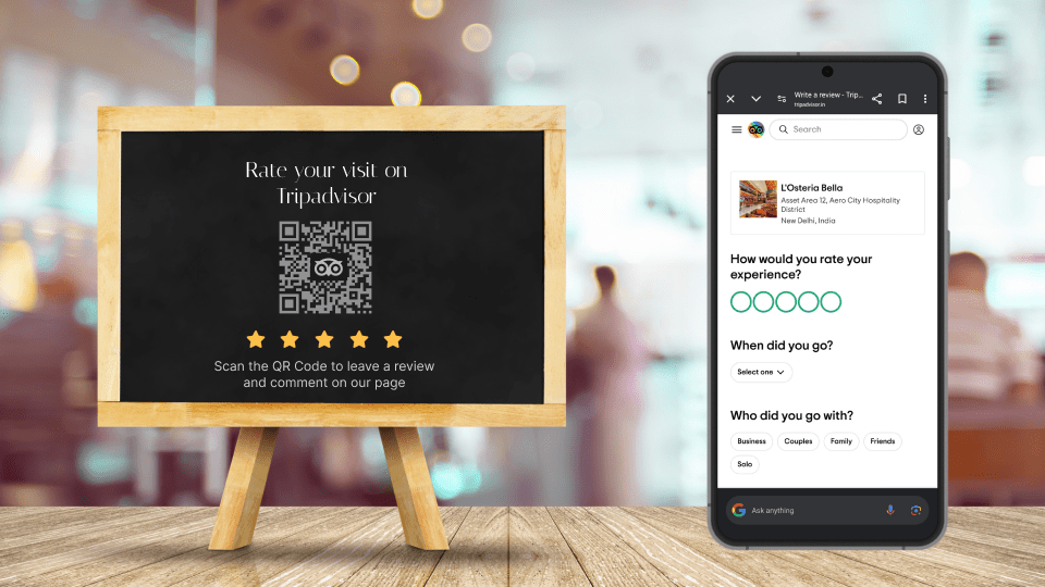 How to Increase TripAdvisor Reviews Using QR Codes | Uniqode